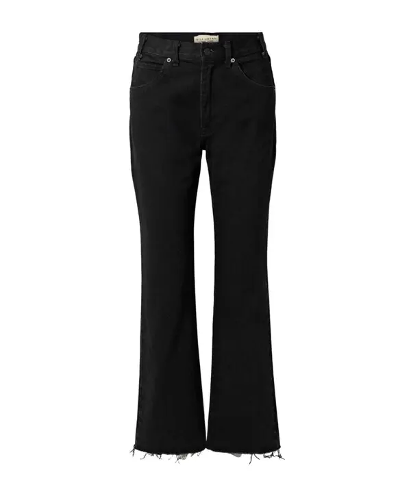 NILI LOTAN Calla Frayed Jeans