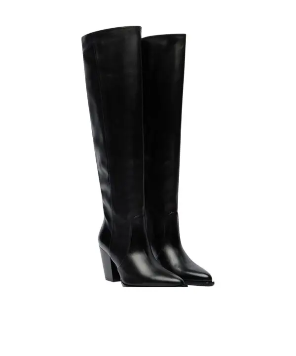 STUART WEITZMAN Jolene Knee-high Sculpted Heel Boots
