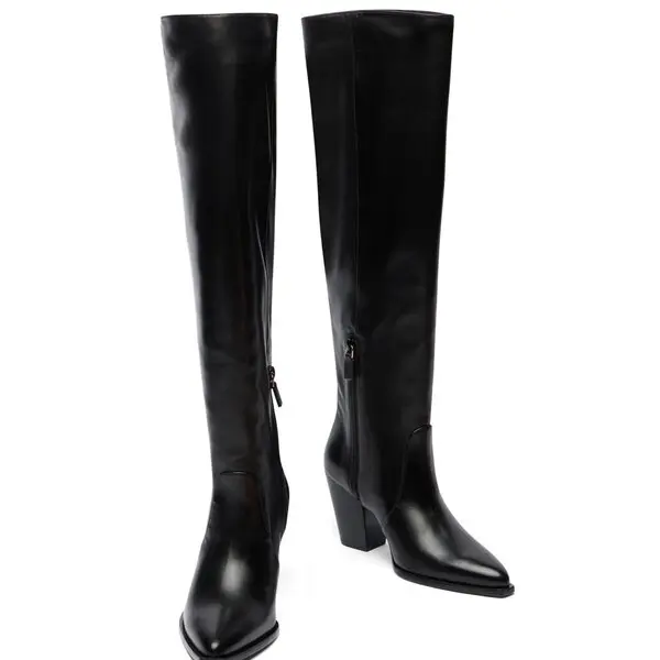 STUART WEITZMAN Jolene Knee-high Sculpted Heel Boots