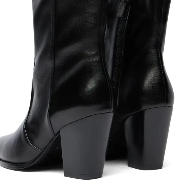 STUART WEITZMAN Jolene Knee-high Sculpted Heel Boots