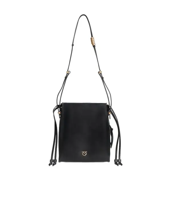 Pinko Mini Slouchy Drawstring Shoulder Bag