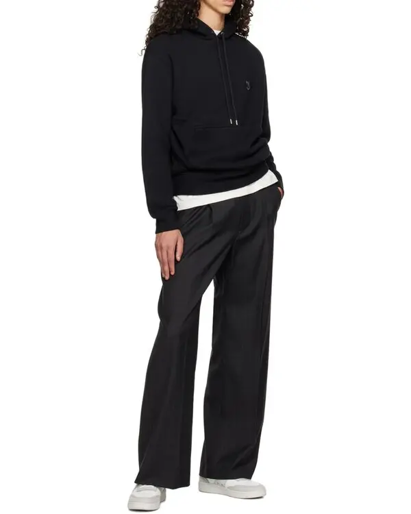 Maison Kitsuné Bold Fox Head Patch Hoodie - Black