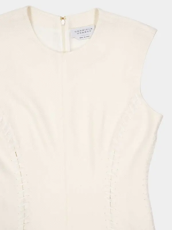 Gabriela Hearst Sleeveless Flared Hem Dress