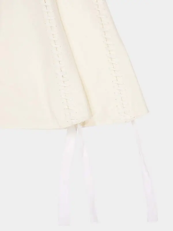 Gabriela Hearst Sleeveless Flared Hem Dress