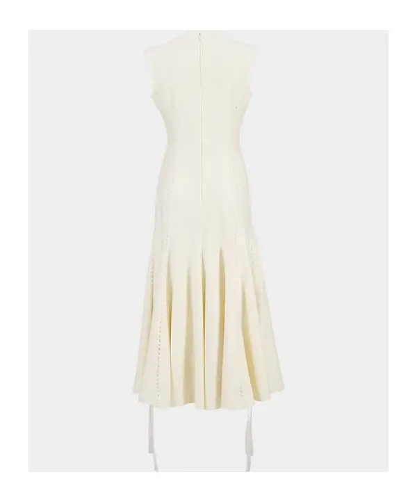 Gabriela Hearst Sleeveless Flared Hem Dress