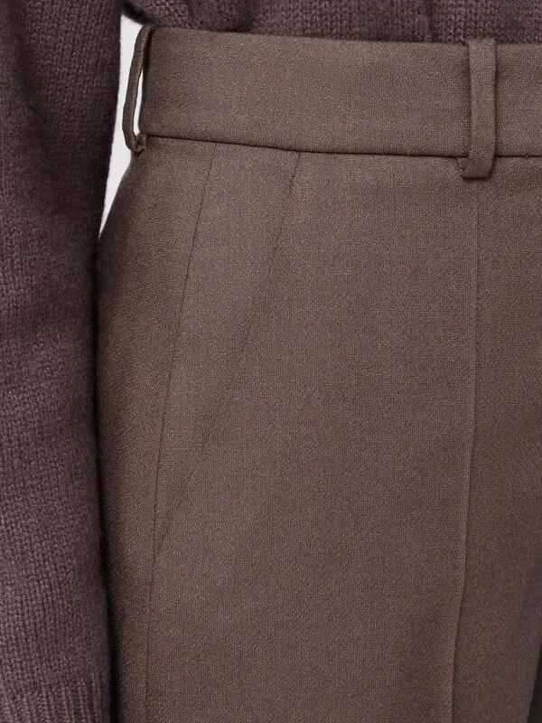 JOSEPH High Waist Wide Leg Casual Pants