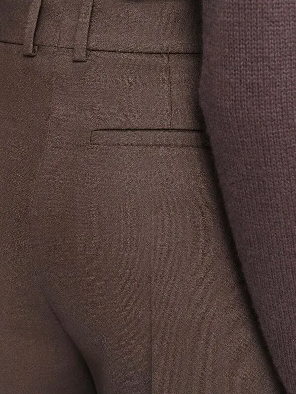 JOSEPH High Waist Wide Leg Casual Pants