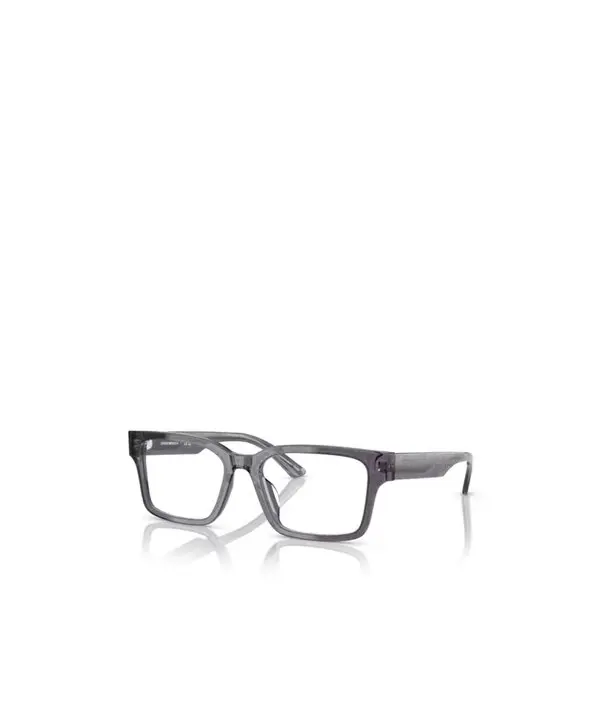 Emporio Armani Rectangle Frame Eyeglasses - Gray