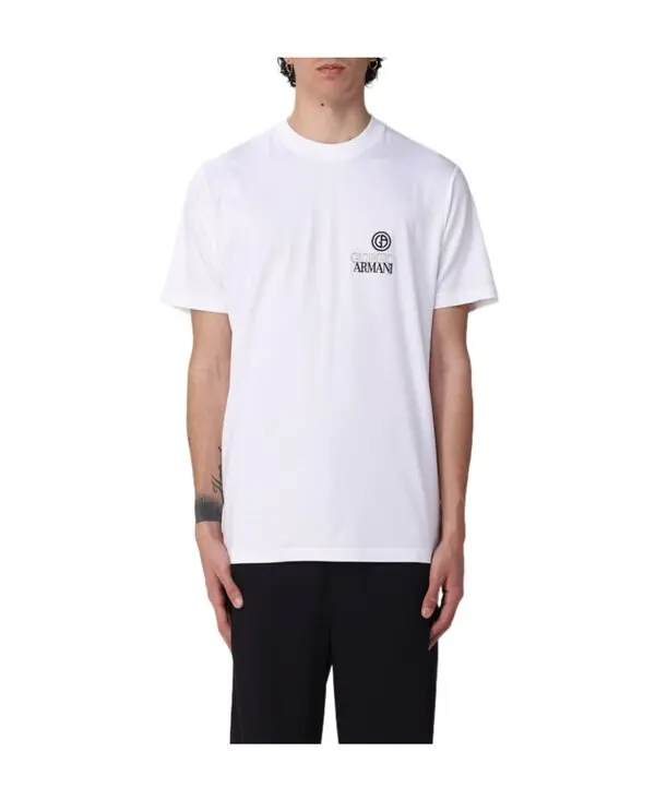 Giorgio Armani Logo-print T-shirt - White