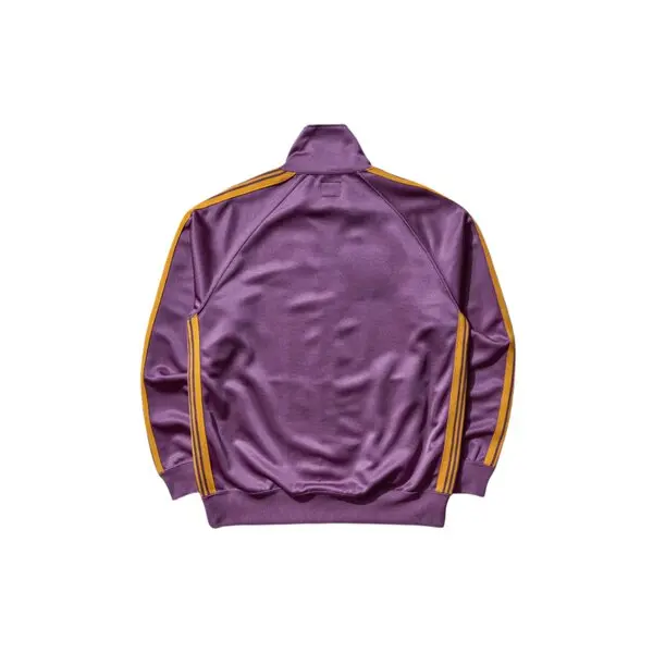 Needles Long-sleeved Jacket With Zip Front And Logo Detail - Purple