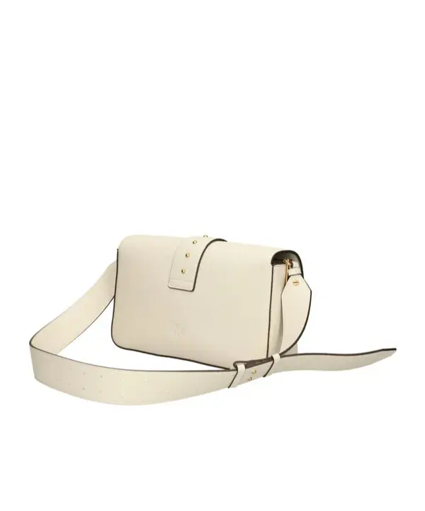 Pinko Love Birds Studded Satchel Bag