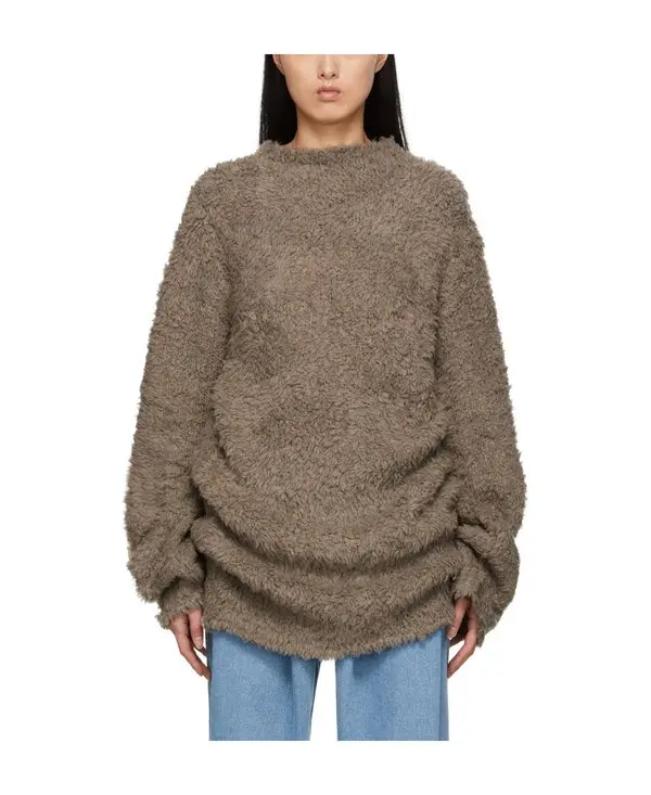 Hope Logo Round-neck Knitted Sweater