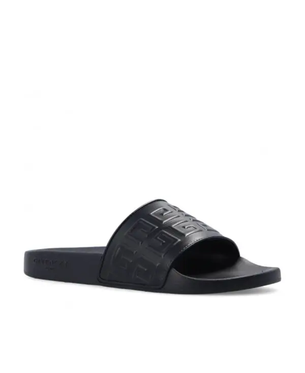 Givenchy 4g Embossed Logo Slip-on Sandals