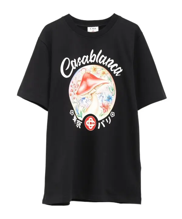 Casablanca Graphic Printed Crewneck T-shirt