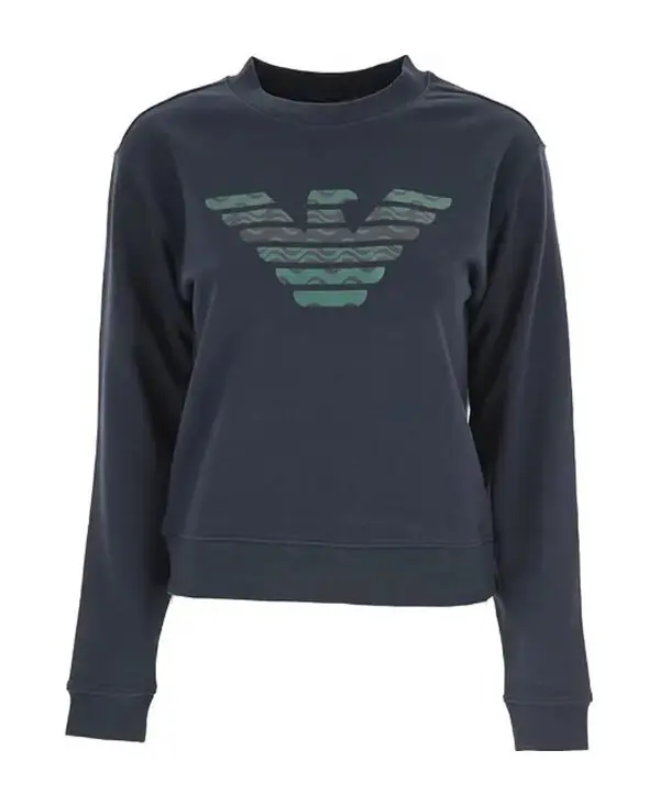 Emporio Armani Logo Printed Hoodie