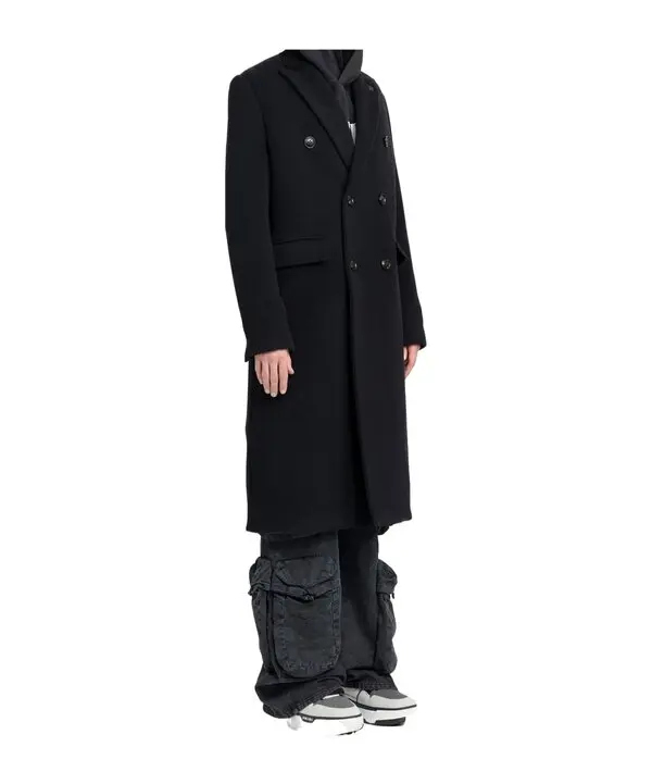 Amiri Double-breasted Long Coat