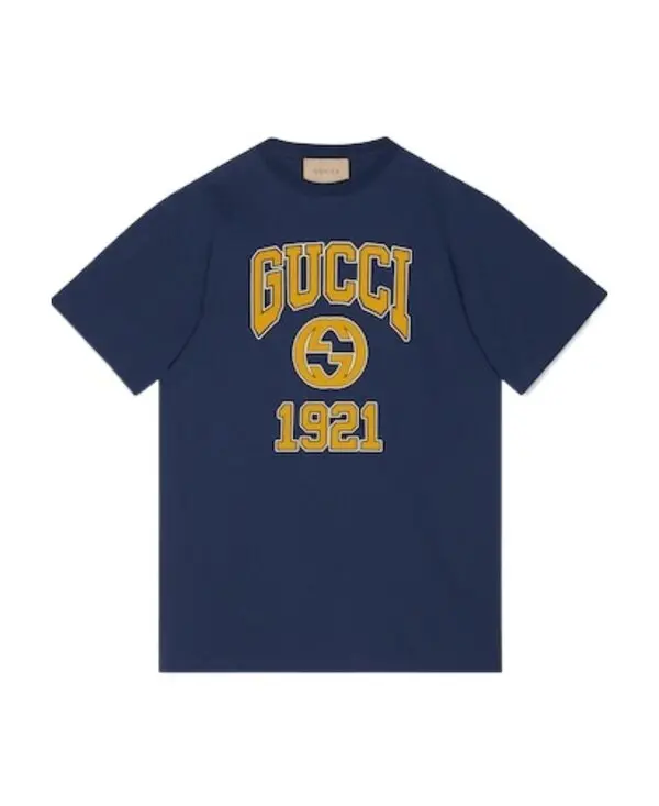 Gucci Printed Jersey T-shirt - Black