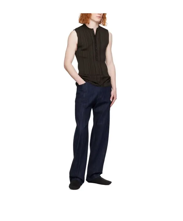 Dolce & Gabbana Logo Plaque Straight-leg Jeans