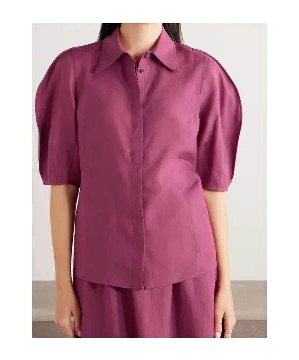 Gabriela Hearst Short Sleeve Shirt