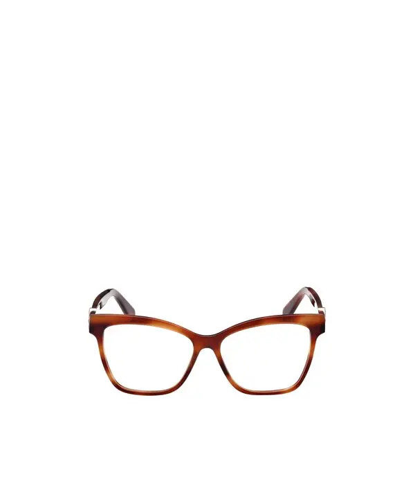 Moncler Butterfly Full Rim Eyeglasses - Brown