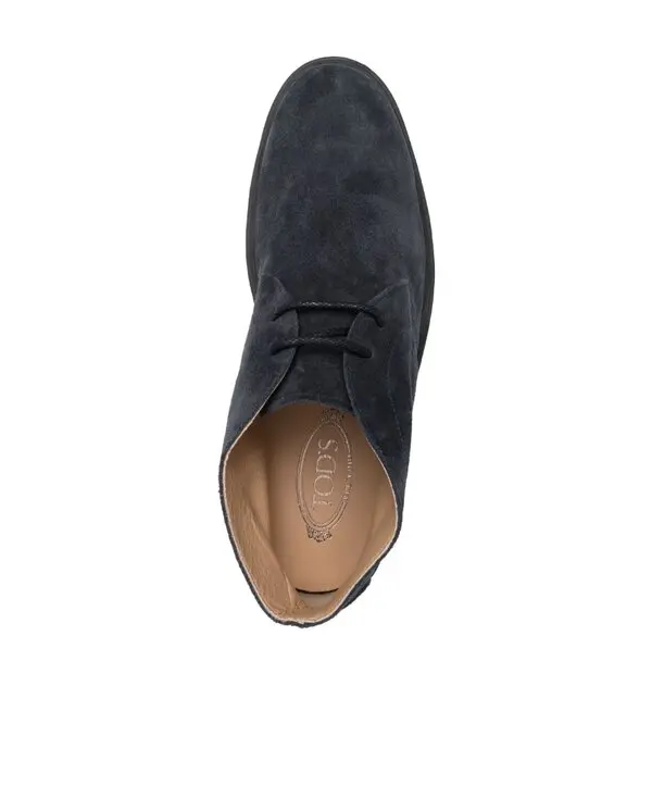 TOD'S Lace-up Desert Boots - Black