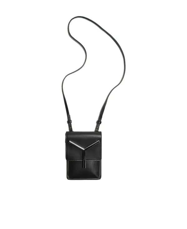 Y/project Y-buckle Crossbody Bag - Black