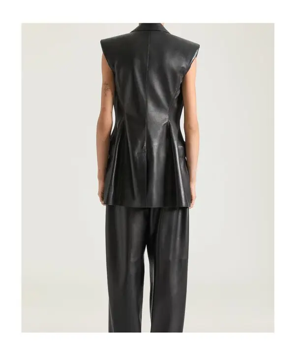 Givenchy Double-breasted Sleeveless Jacket