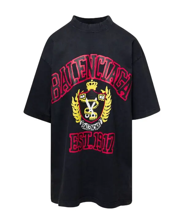 Balenciaga Graphic Print T-shirt