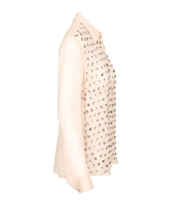 Dries Van Noten Embellished Printed Shirt