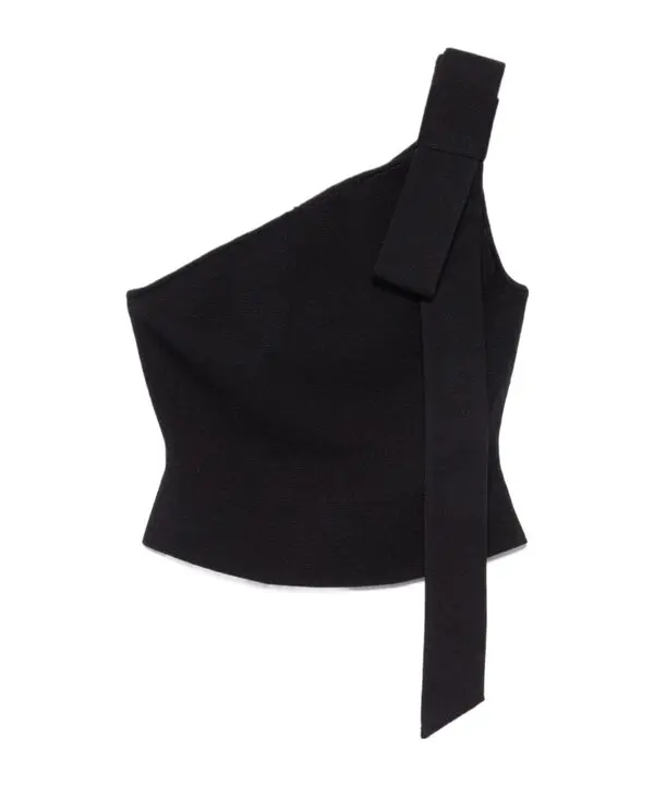 Cult Gaia Nomi Asymmetrical Knit Top
