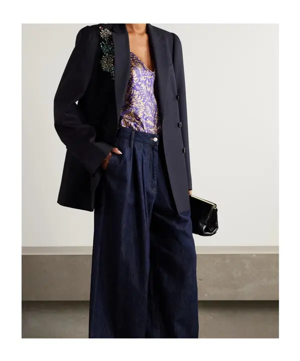 Dries Van Noten Printed Silk-satin Camisole