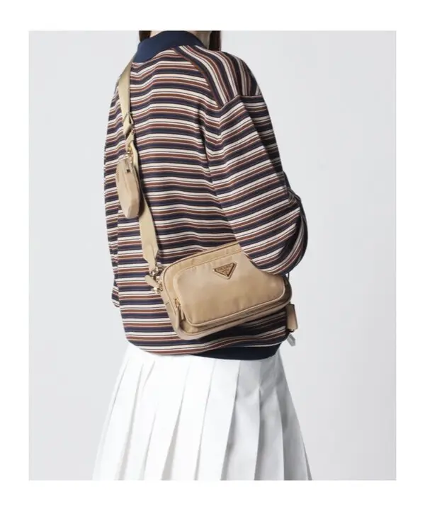 Prada Logo Crossbody Bag