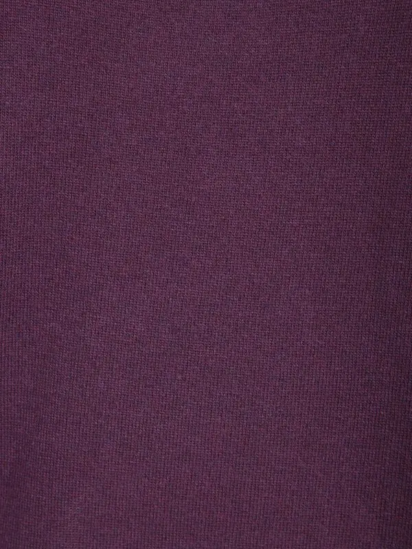 Federica Tosi Asymmetrical Cut-out Turtleneck Sweater - Purple