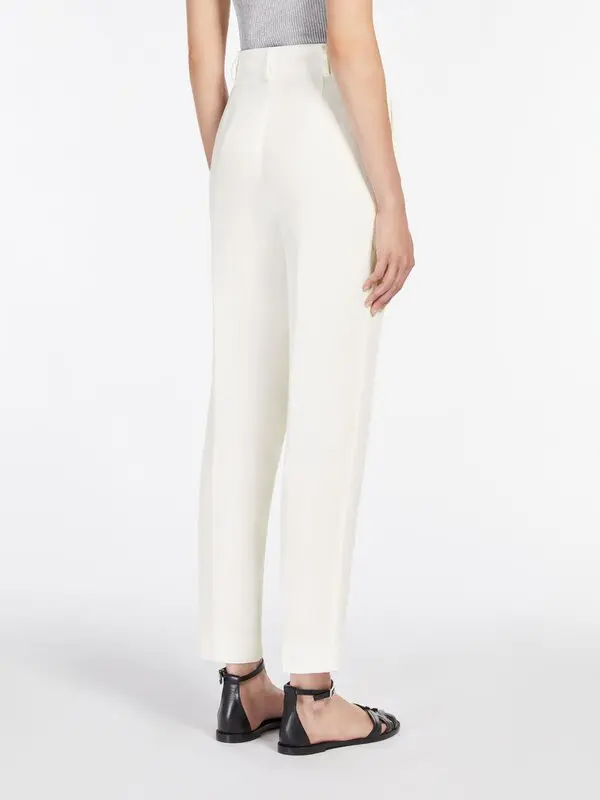 Max Mara Canvas Carrot-fit Trousers