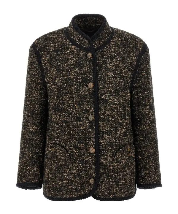 BLAZÉ MILANO Curly Bouclé Jacket