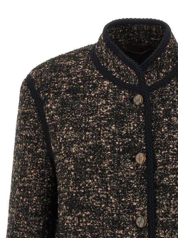 BLAZÉ MILANO Curly Bouclé Jacket