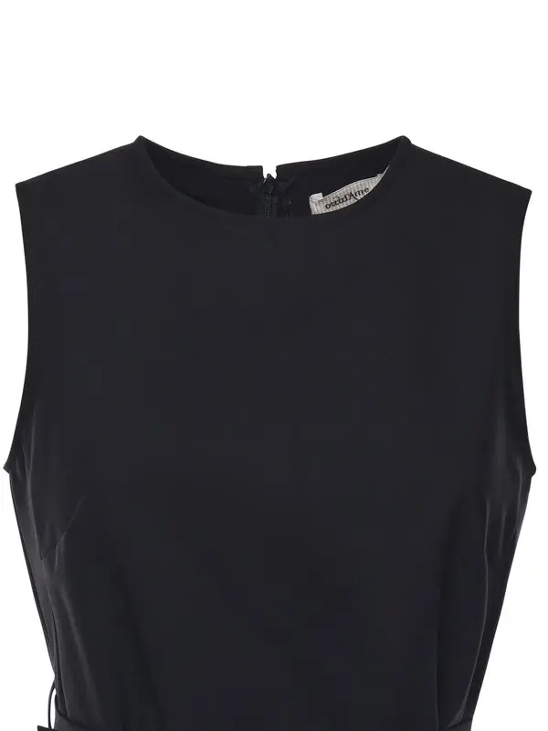 OTTOD'AME Belted Sleeveless Top