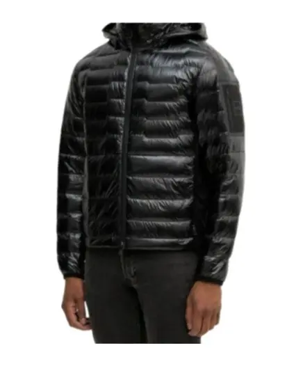 Hugo Boss Hooded Quilted Zip Jacket