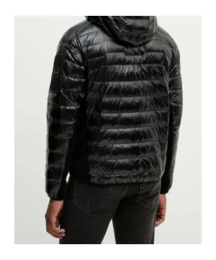 Hugo Boss Hooded Quilted Zip Jacket