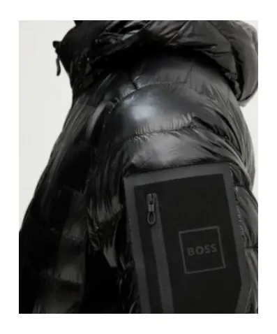 Hugo Boss Hooded Quilted Zip Jacket