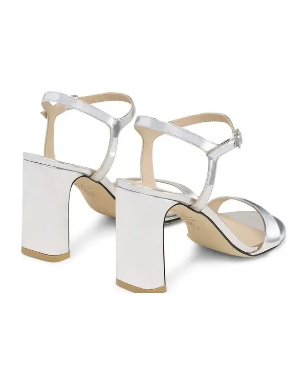 STUART WEITZMAN Round Toe High-heeled Sandals