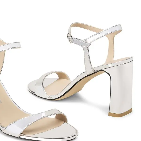 STUART WEITZMAN Round Toe High-heeled Sandals