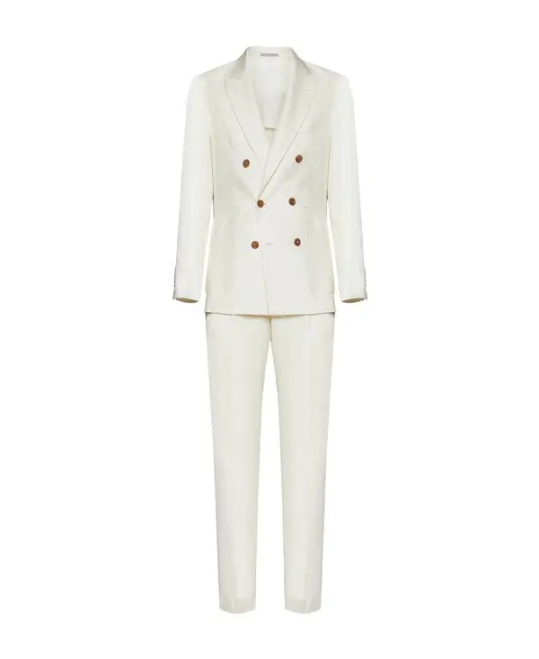 Brunello Cucinelli Double-breasted Two-piece Suit