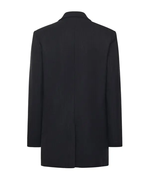 OTTOD'AME Two-button Wool Jacket - Black