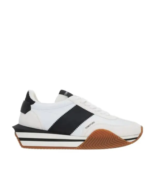 TOM FORD James Lace-up Sneakers - White
