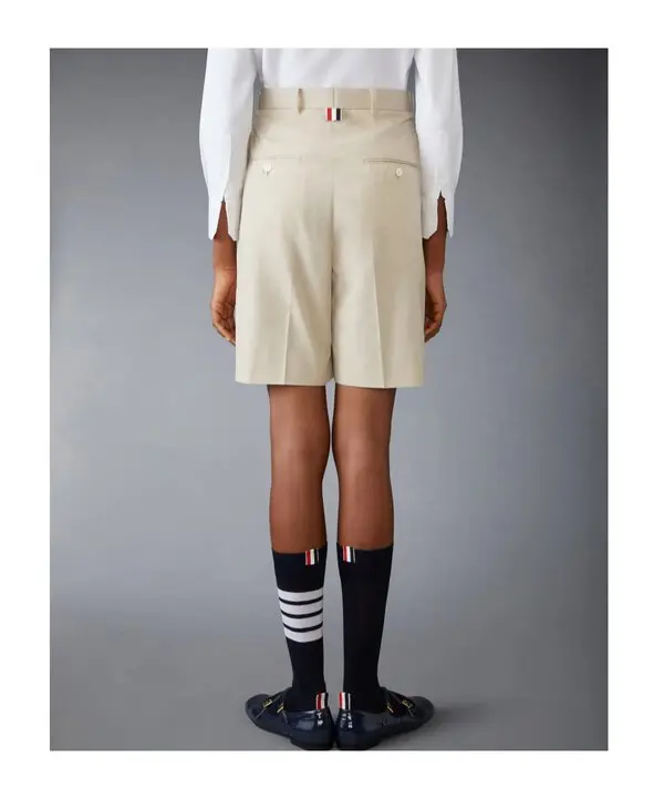 Thom Browne Typewriter Cloth Double Pleat Shorts