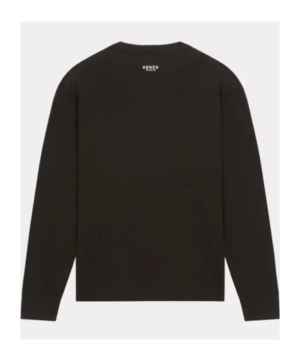 Kenzo Lucky Tiger Embroidered Long Sleeved T-shirt
