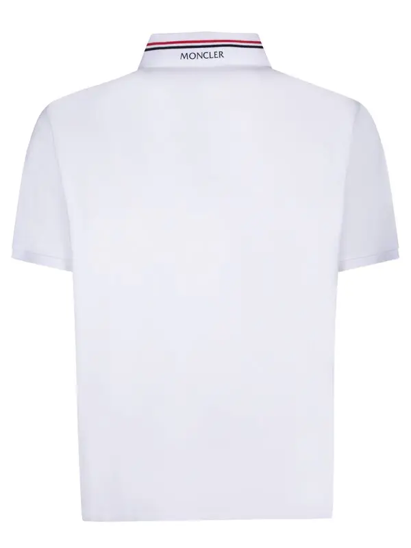 Moncler Logo Patch Short-sleeved Polo Shirt