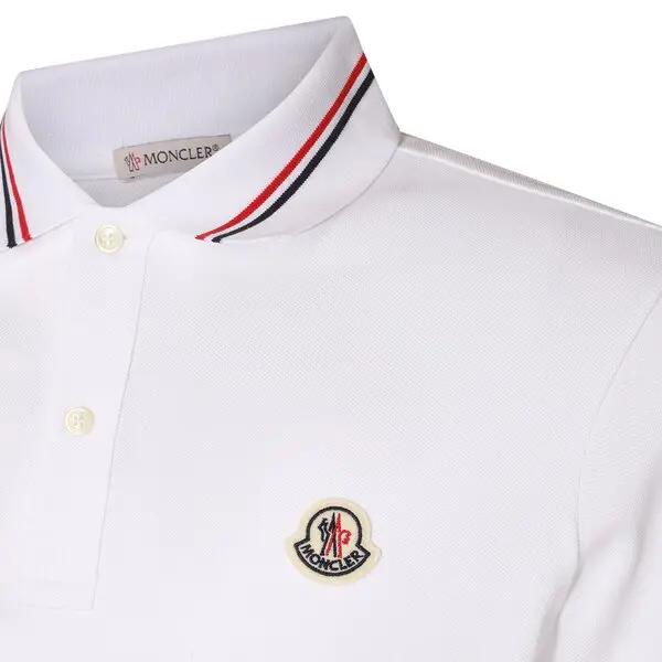 Moncler Logo Patch Short-sleeved Polo Shirt