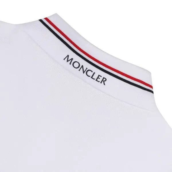 Moncler Logo Patch Short-sleeved Polo Shirt